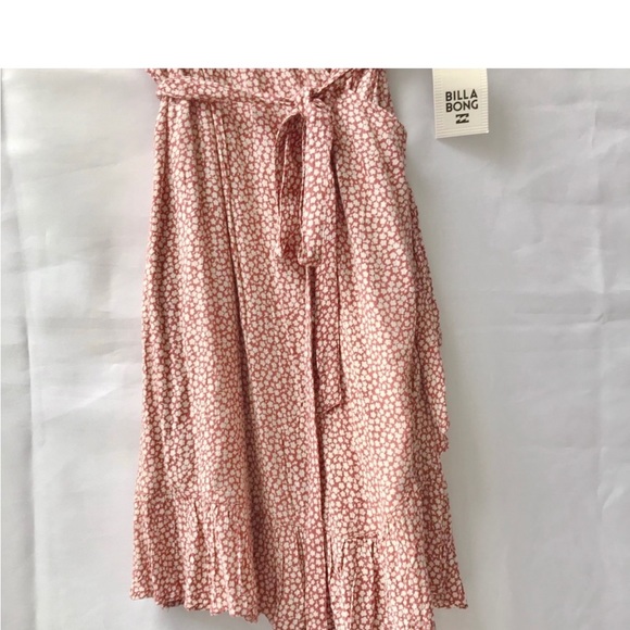 Billabong | Dresses | Nwt Billabong Wrap And Roll Ruffle Dress | Poshmark